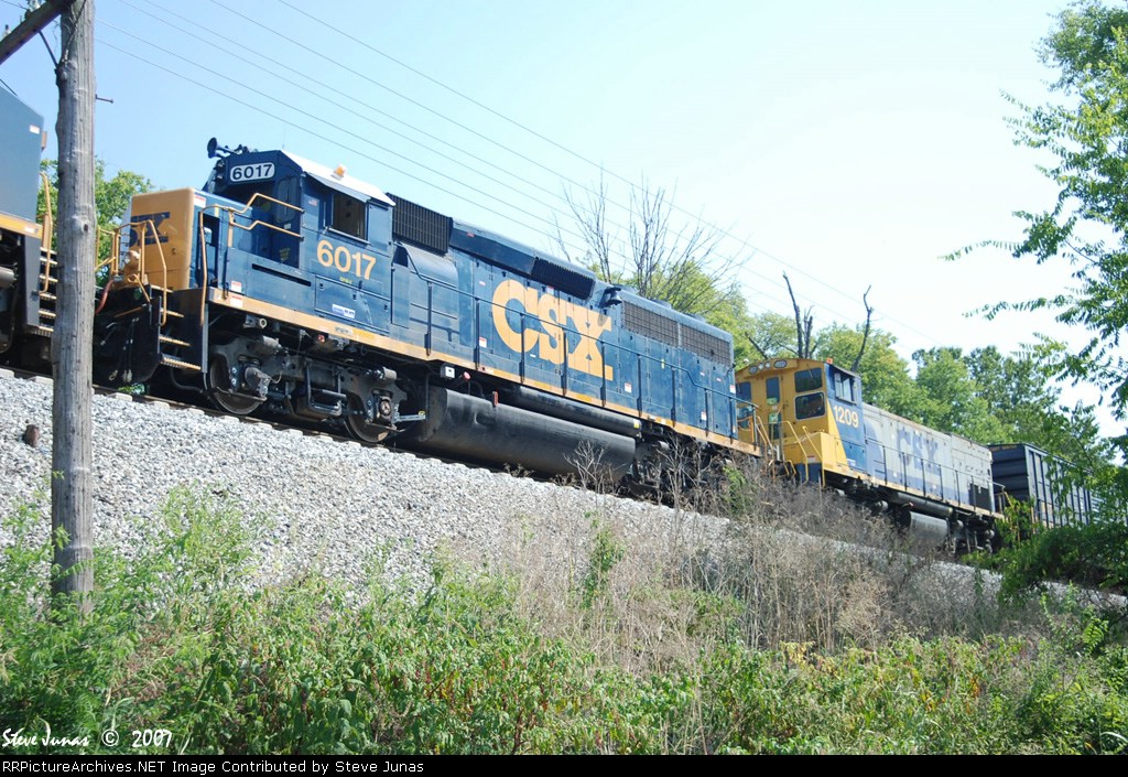 CSX 6017,1209 Q574